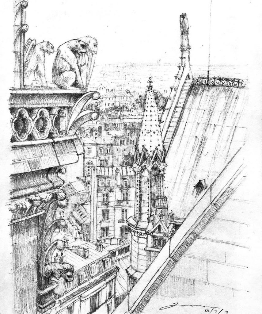 Spectacular Sketch Art by Stephen Travers