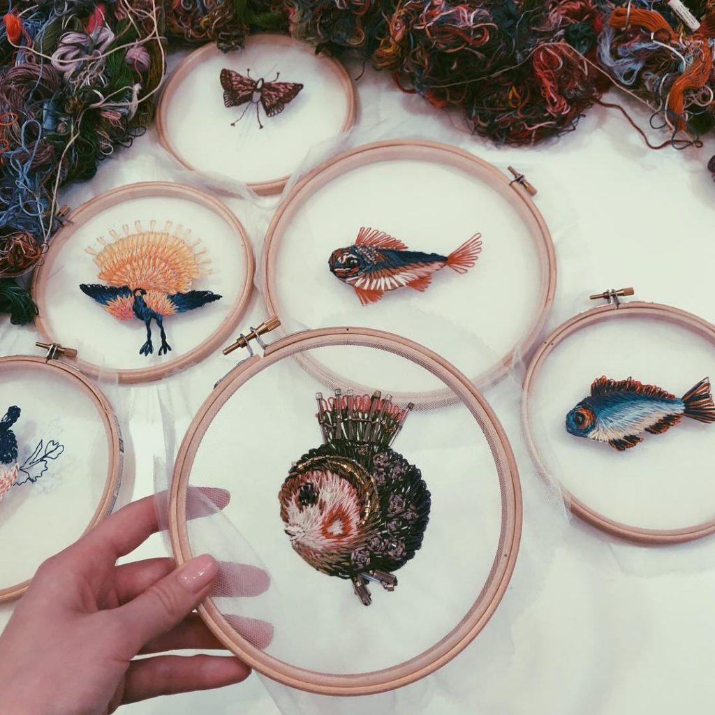 Artistic Embroidery by Katerina Marchenko