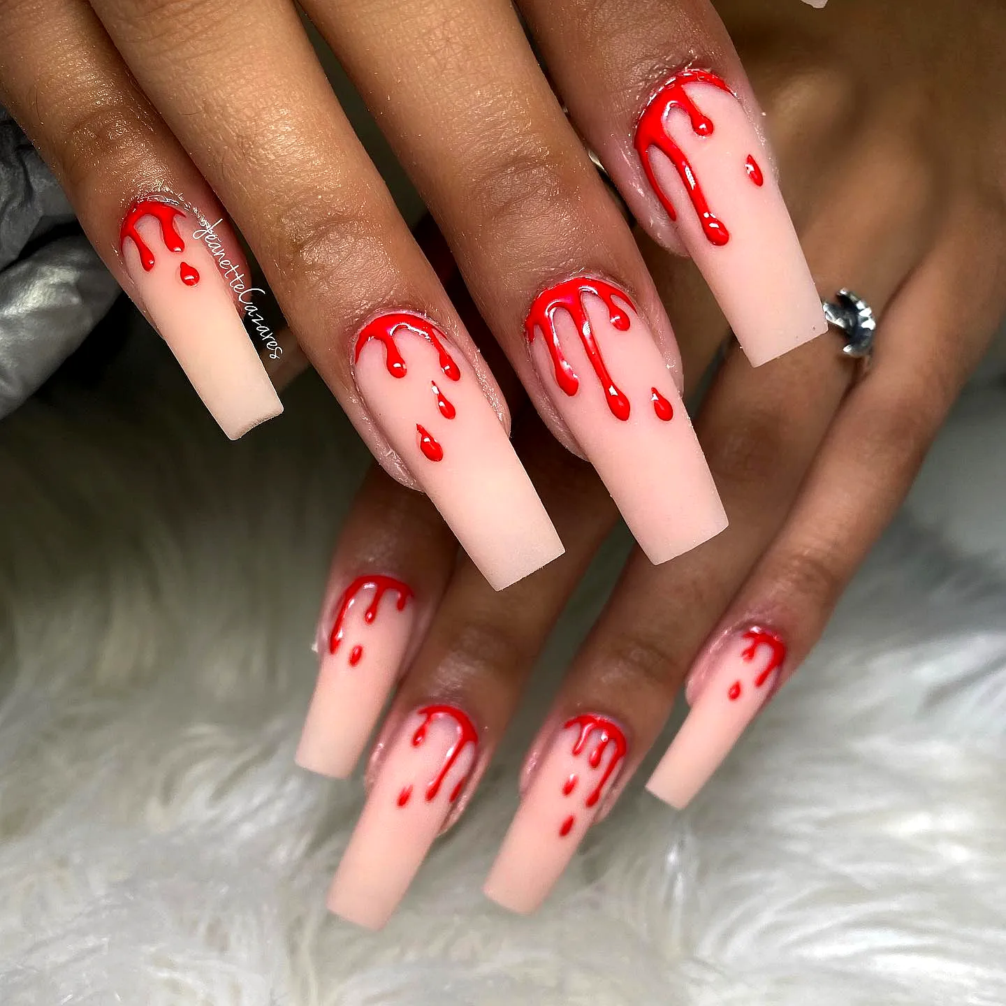 15 Trendy Drip Nail Designs for a Glamorous Look
