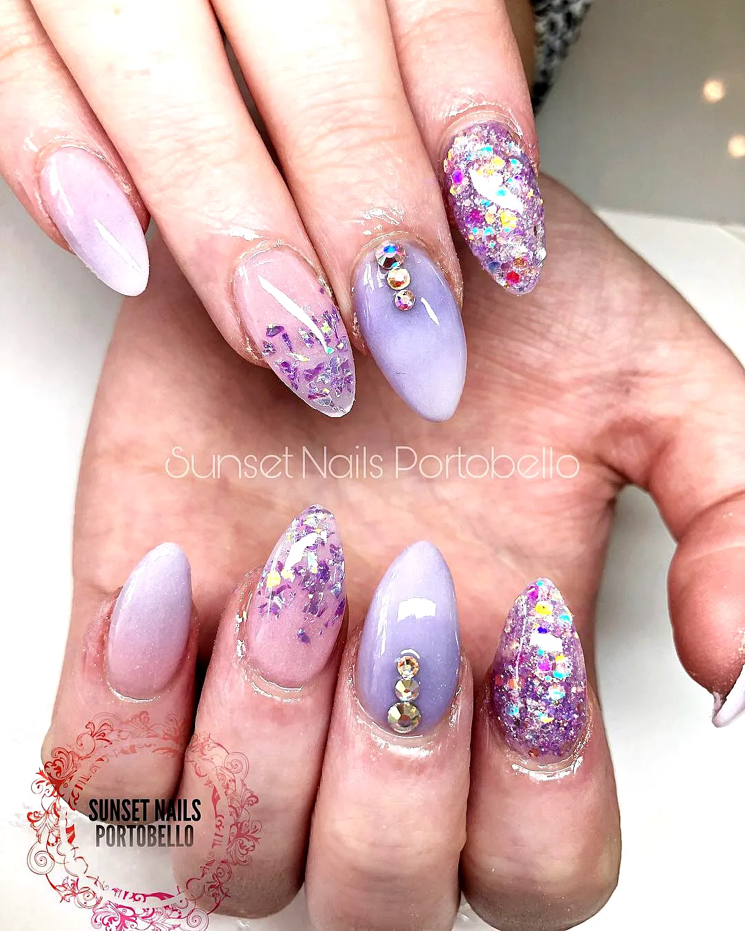 15 Cute Lilac Nail Ideas for a Glamorous Look