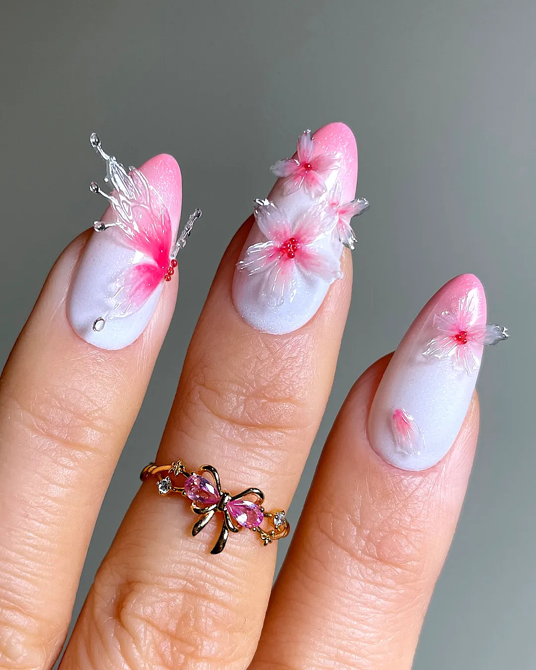 15 Cute Cherry Blossom Nails Ideas for Perfect Spring Style