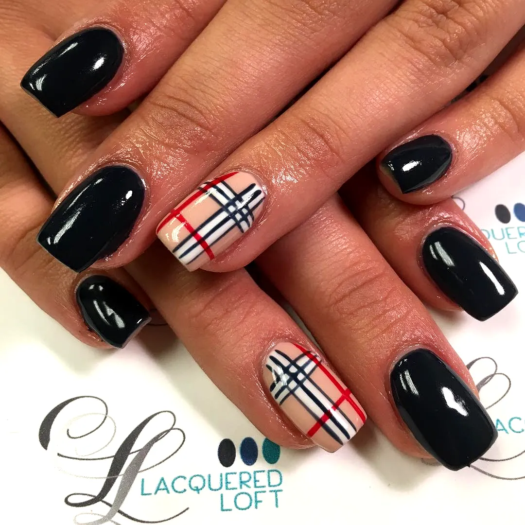 15 Trendy Burberry Nails Ideas for a Classy Look
