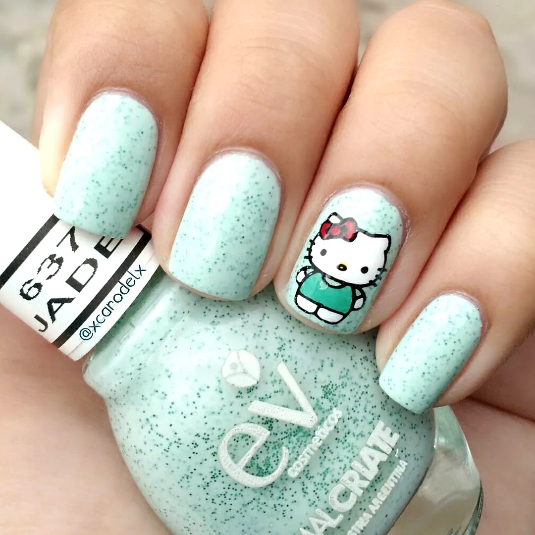 15+ Trendy Mint Green Nail Ideas for Your Next Manicure