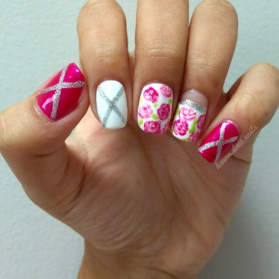 15 Glamnetic Rose Nail Designs You'll Love and Adore