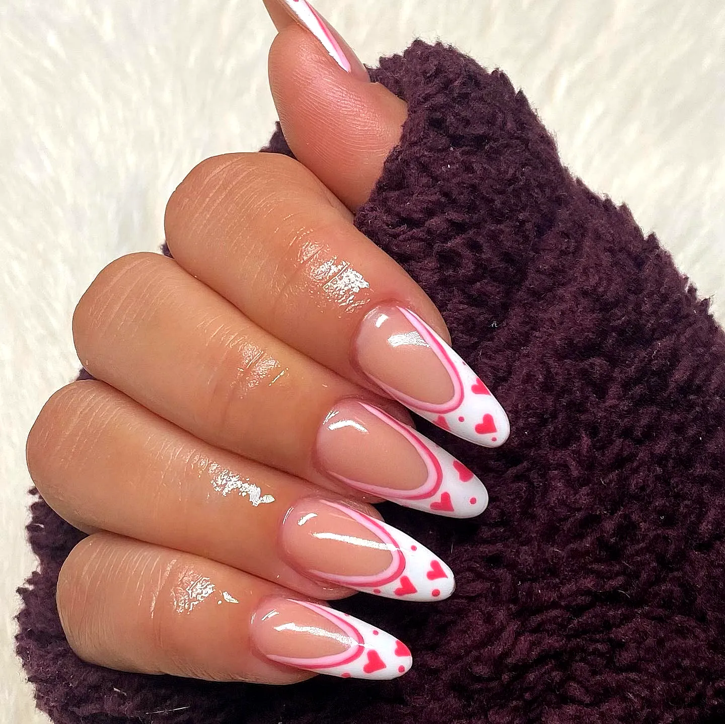 15 Trendy Pink Heart Nails Ideas for a Glam Look