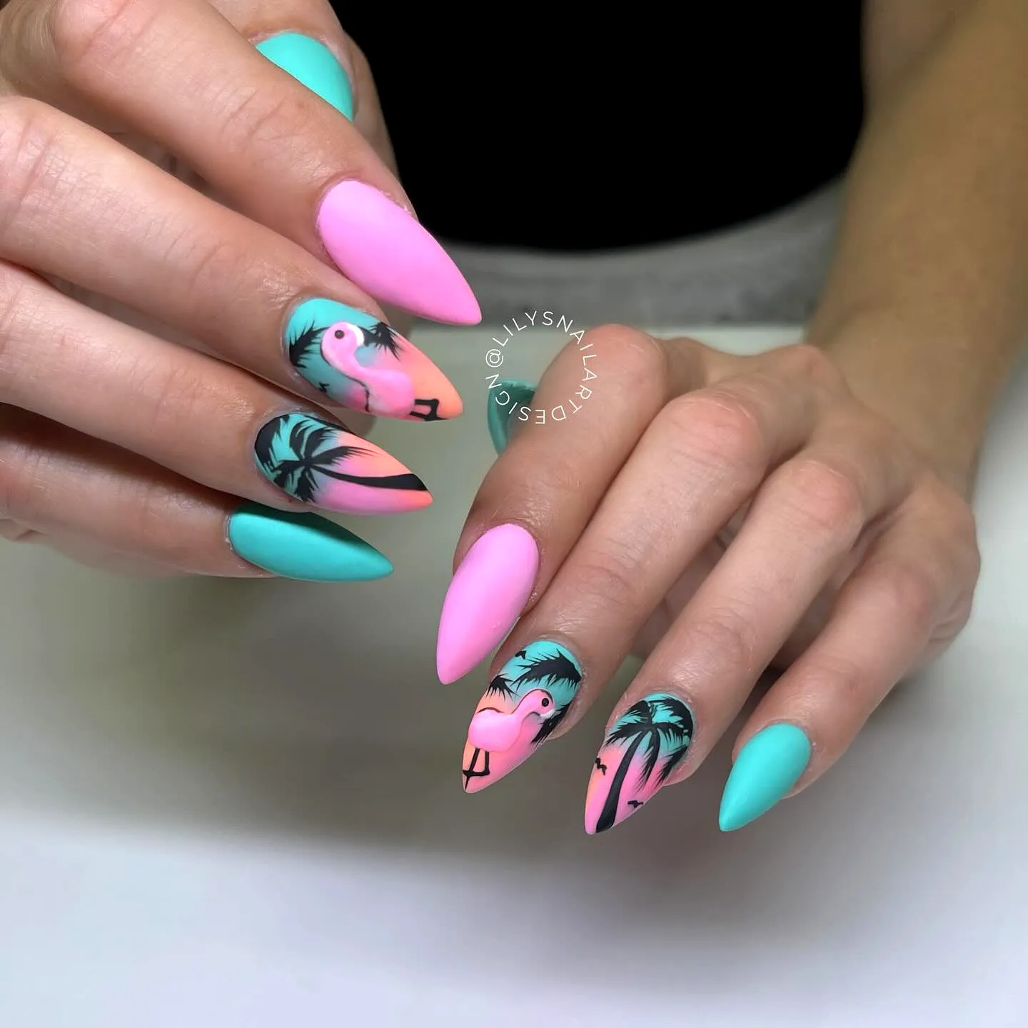 15 Trendy Flamingo Nail Ideas for a Cute Look